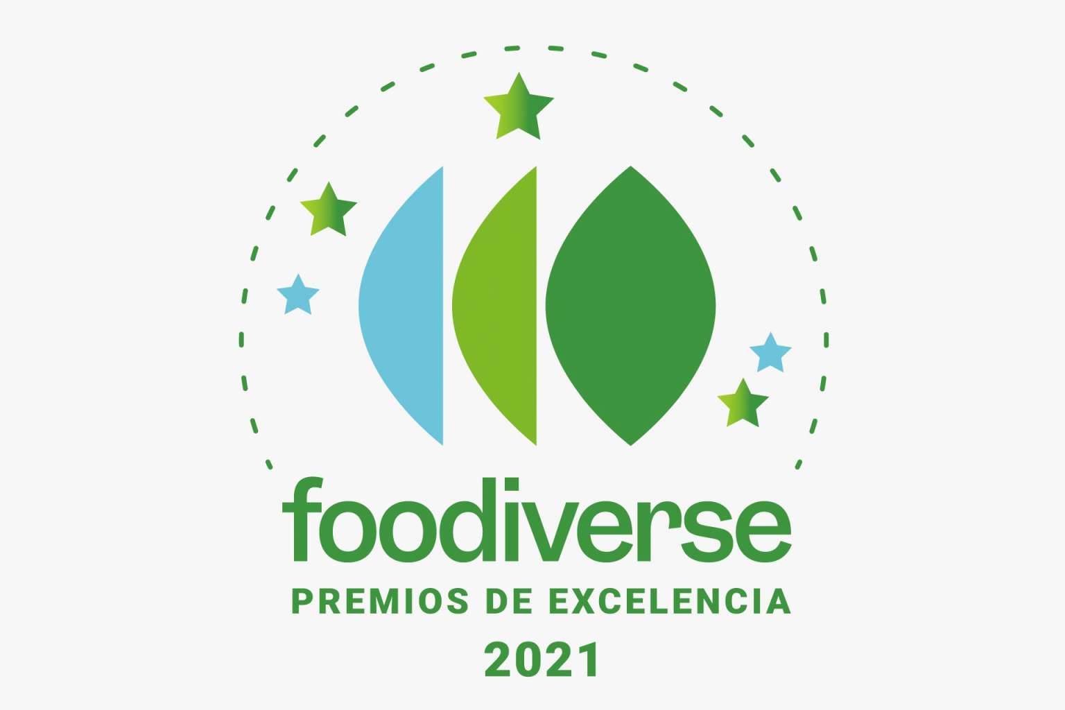Diseño de logotipo para FOODIVERSE PREMIO DE EXCELENCIA | Más Creativas